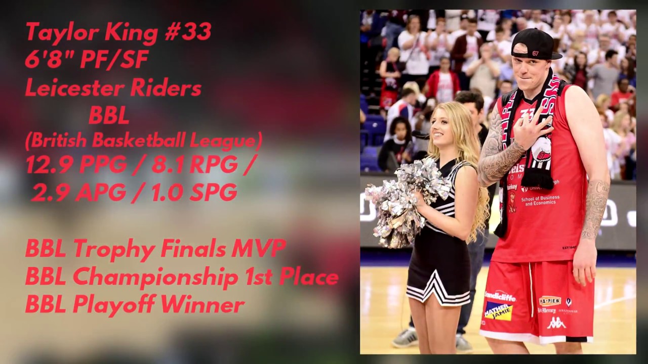 Taylor King 2016/17 Highlight Tape - YouTube