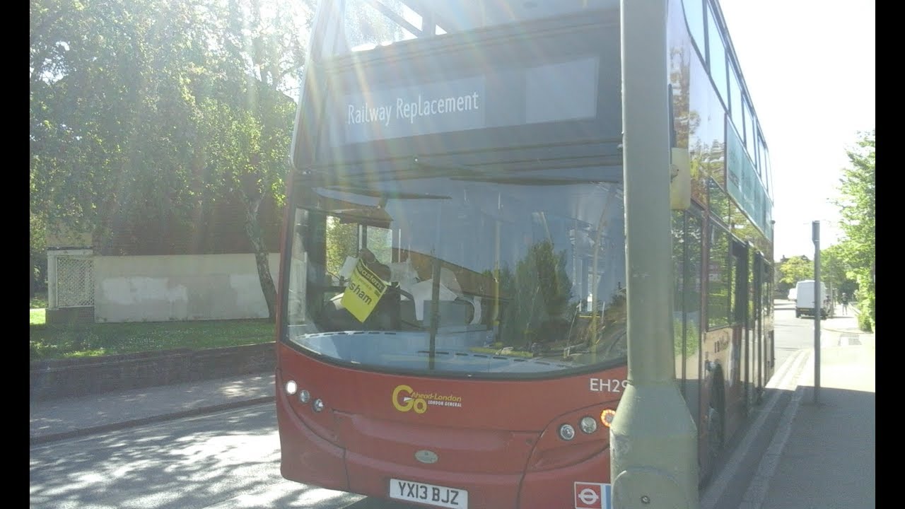 Southeastern Rail Replacement: Lewisham - Hayes - YouTube