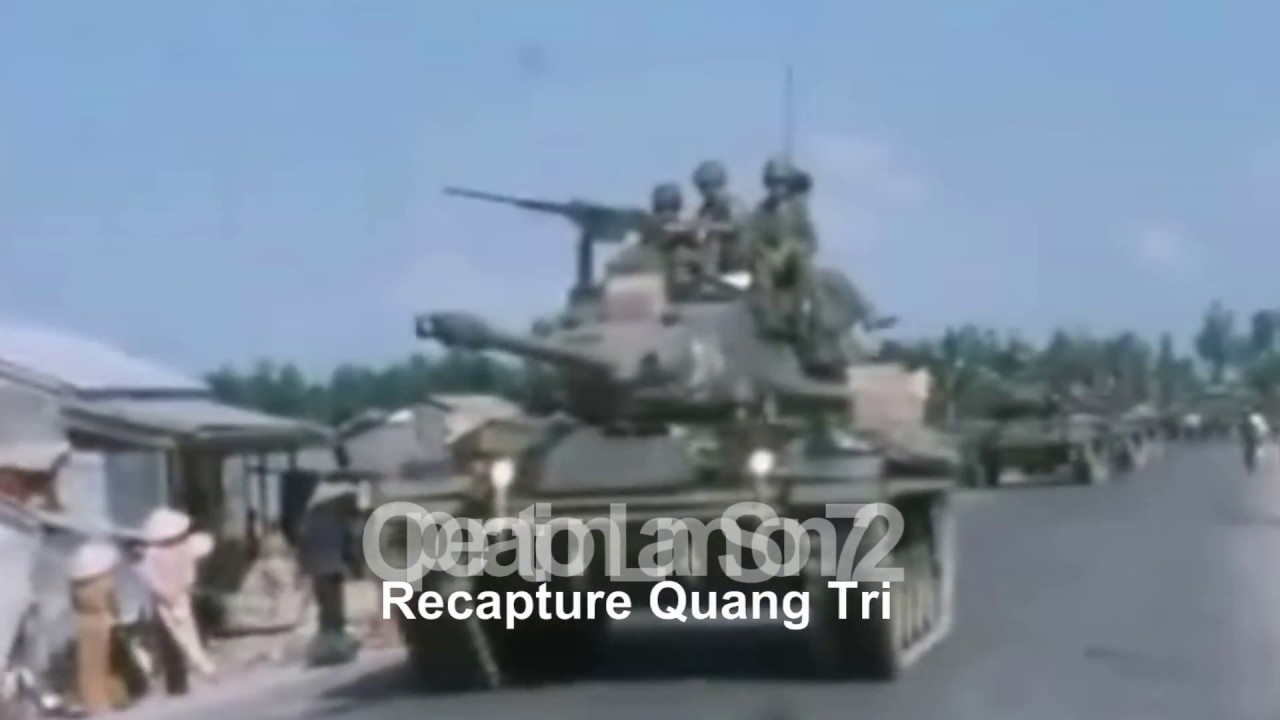 ARVN M41A3 tank in Operation Lam Son 72 - YouTube