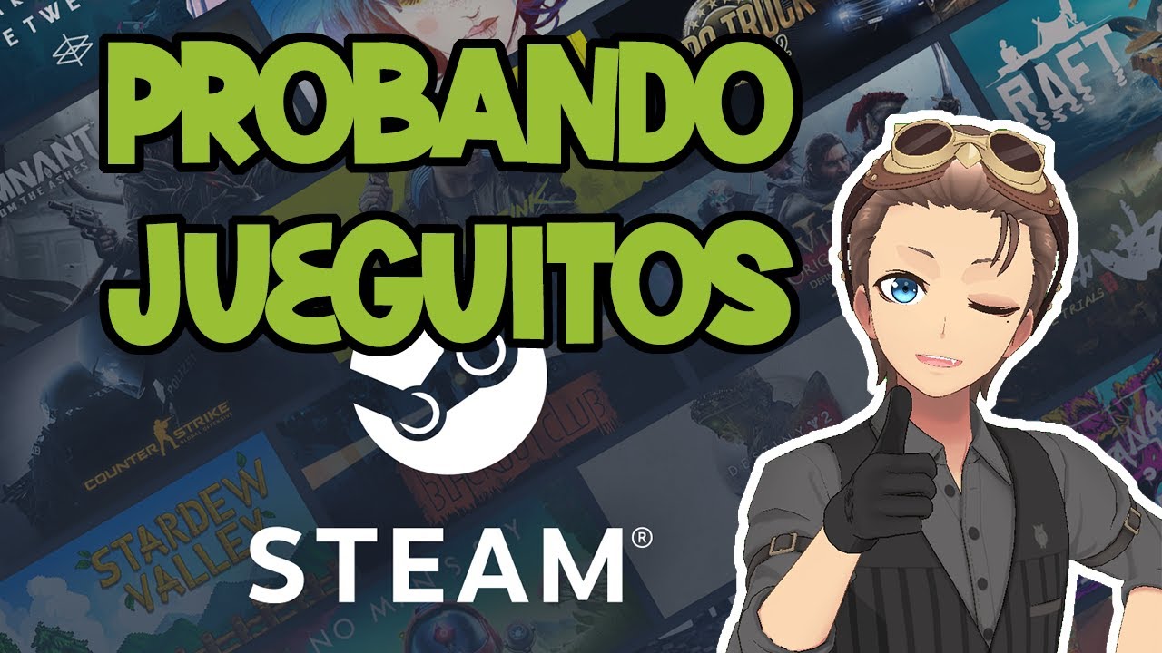 【NOCHE DE JUEGOS】 Probando juegos nuevos en Steam 【Melo VT メロタン】 #270 # ...
