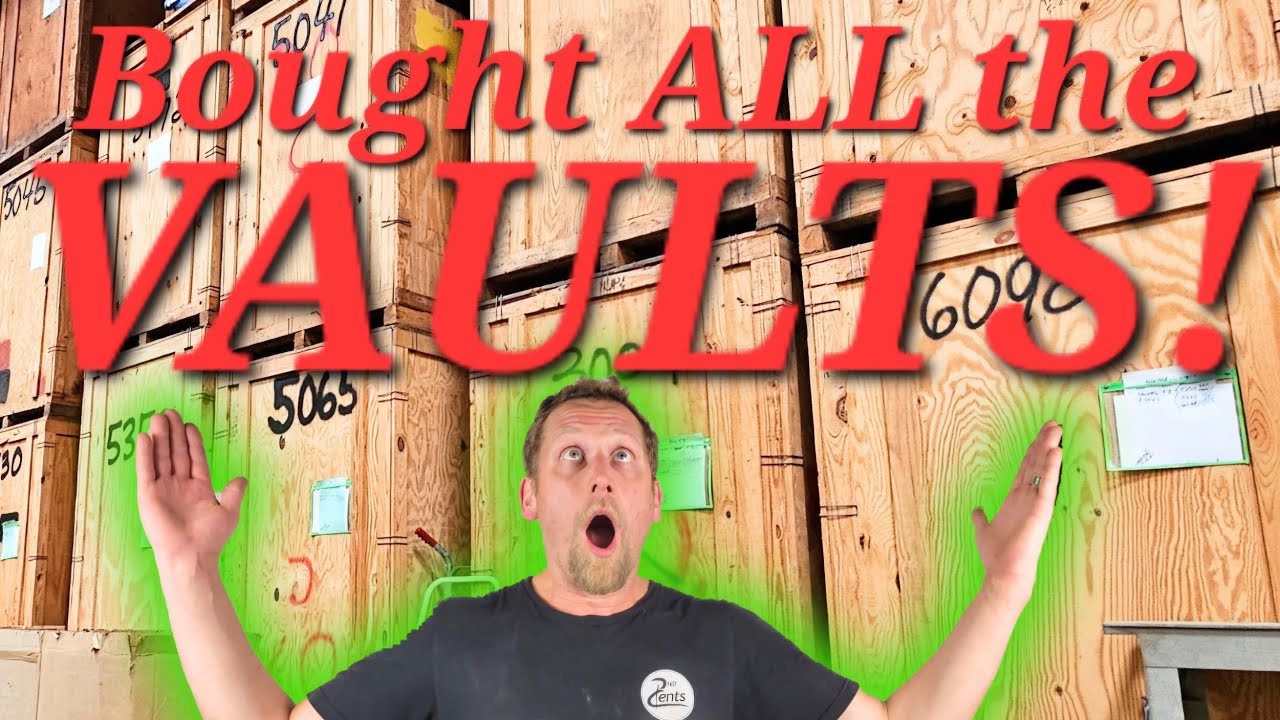 8 VAULTS in Storage for 6 YRS & Owner said contents worth $25,000 ...