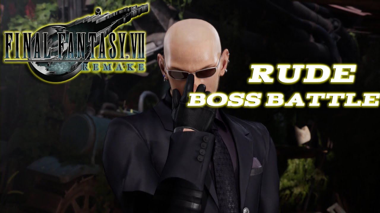 Final Fantasy 7 Remake Rude Boss Battle - YouTube