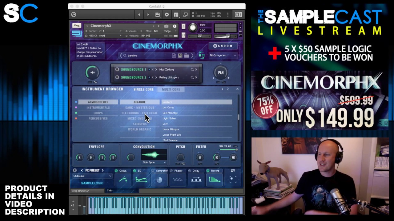Let's Play & Win! Sample Logic CINEMORPHX- 75% OFF - YouTube