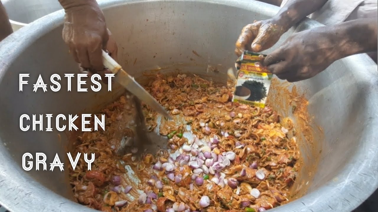 Fastest Chicken Gravy in the World - YouTube