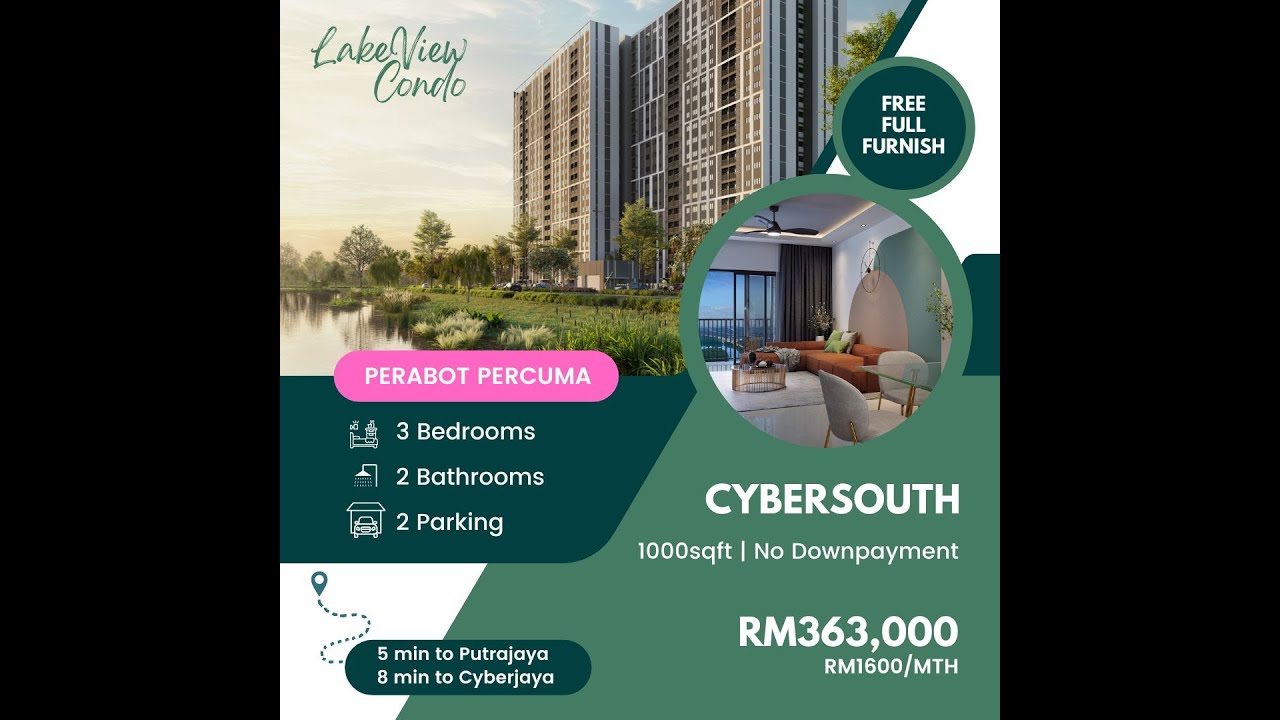 Type B, 1,000 sqft, Casa Embun, Cybersouth - YouTube