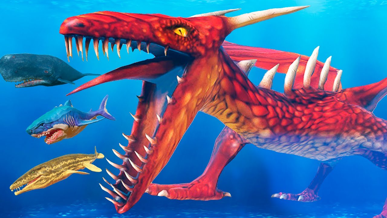 EL DRAGON DE LAS PROFUNDIDADES | FEED AND GROW FISH - YouTube