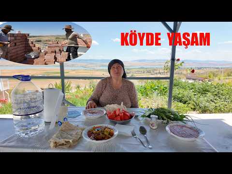 KÖYDE YAŞAM ÖĞLE VE AKŞAM MENÜMÜZDE ÇÖMLEKTE TÜRLÜ KOMŞULARIMIZDA SON DURUM