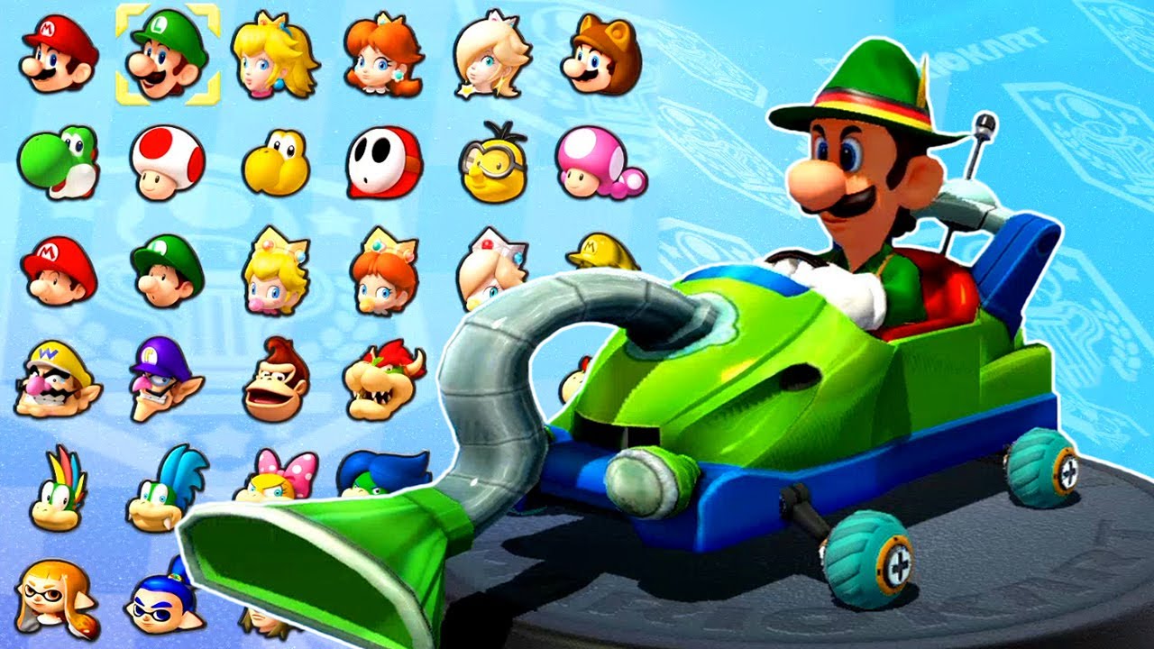 Mario Kart 8 Deluxe - Creating the Perfect Tournament with Luigi ...