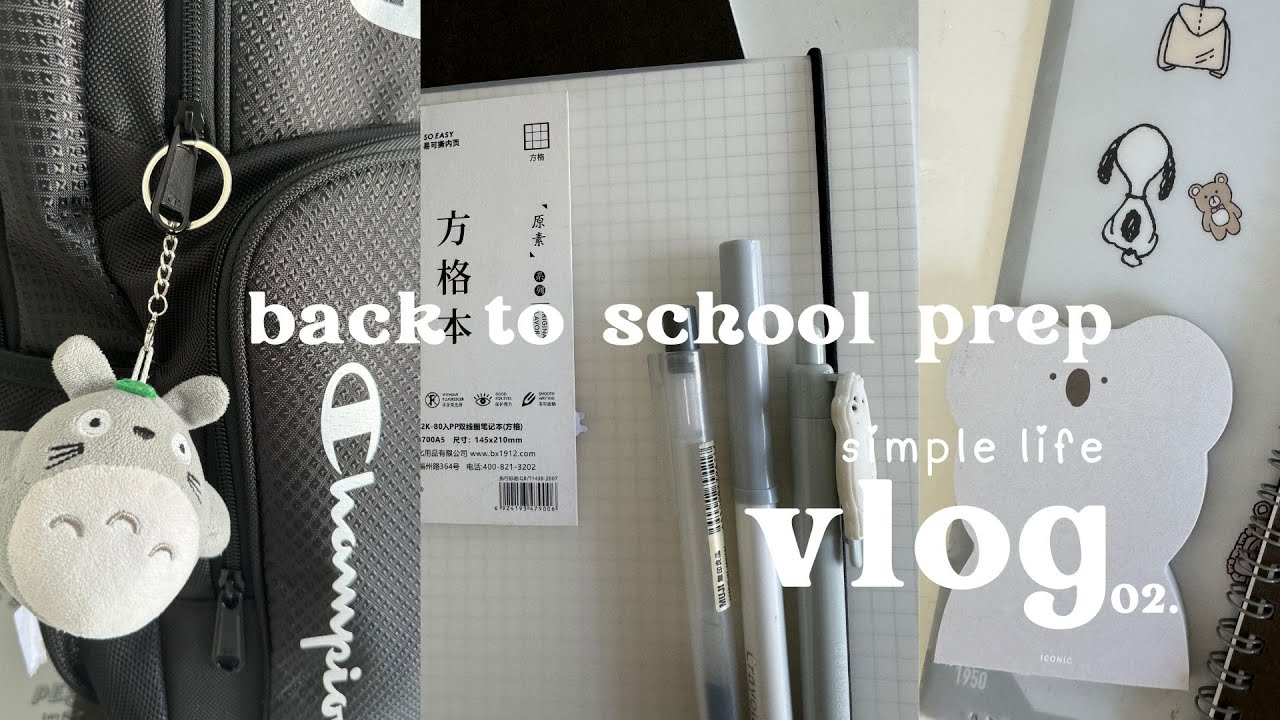 back to school prep🎧: whats in my backpack, notion tour etc - YouTube