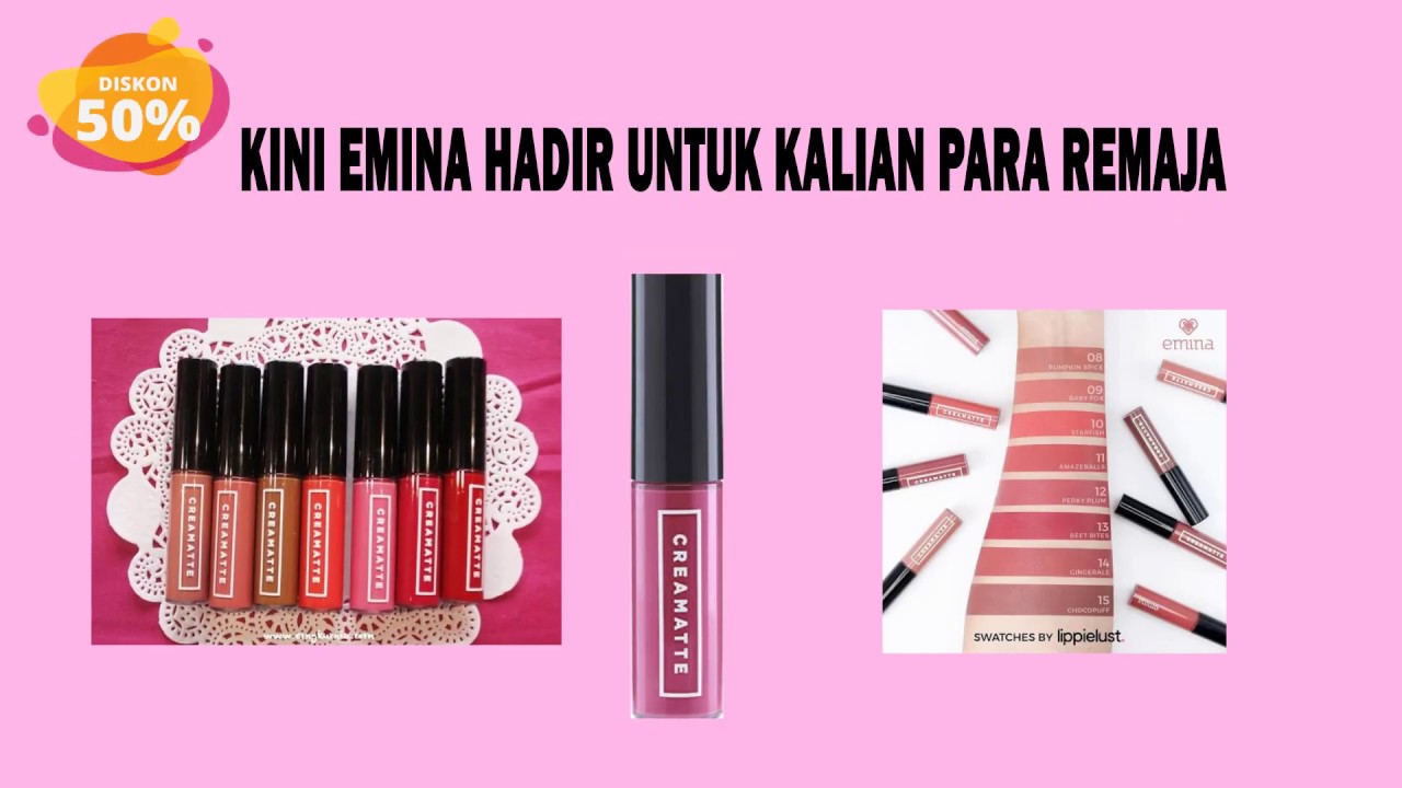 IKLAN PRODUK KOSMETIK EMINA - YouTube