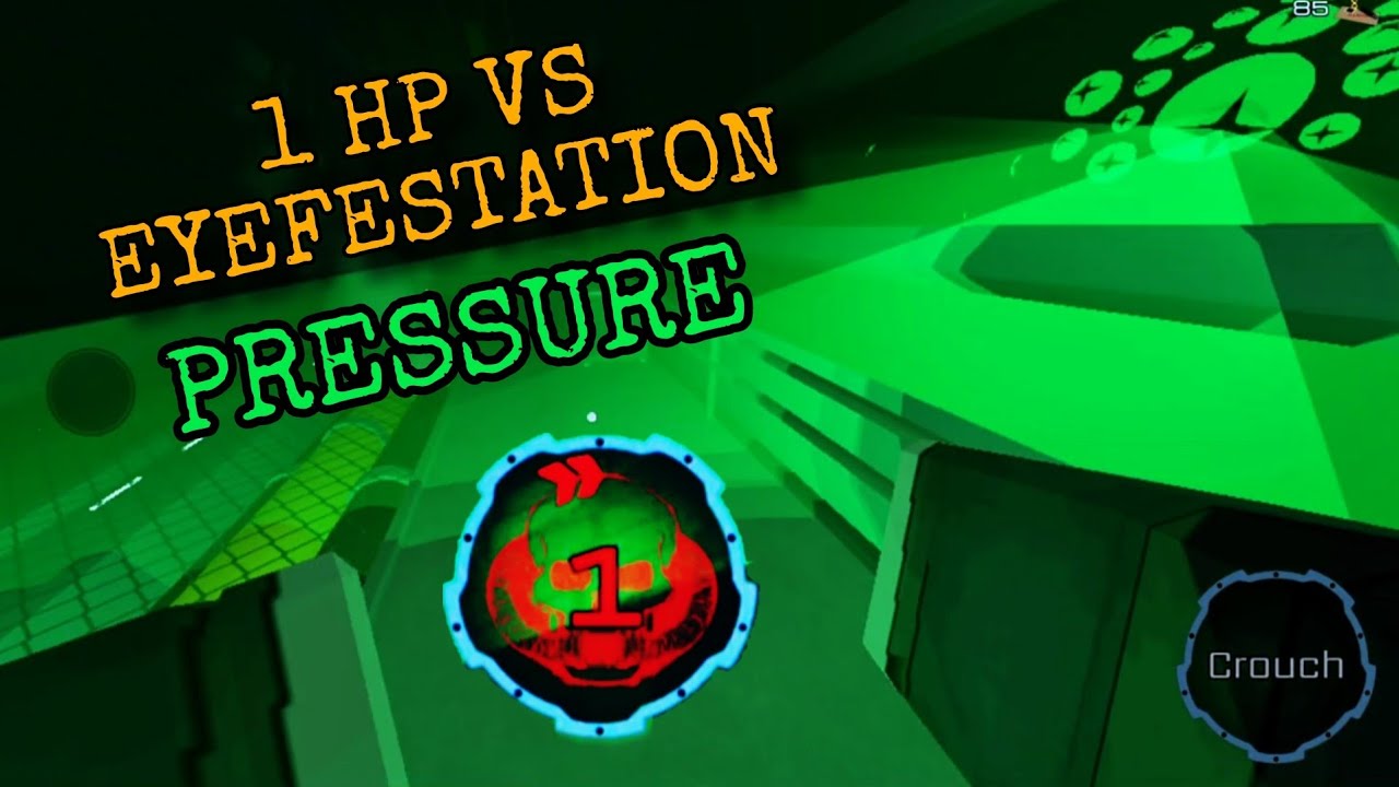 Roblox Pressure | Eyefestation vs 1 HP compilation - YouTube