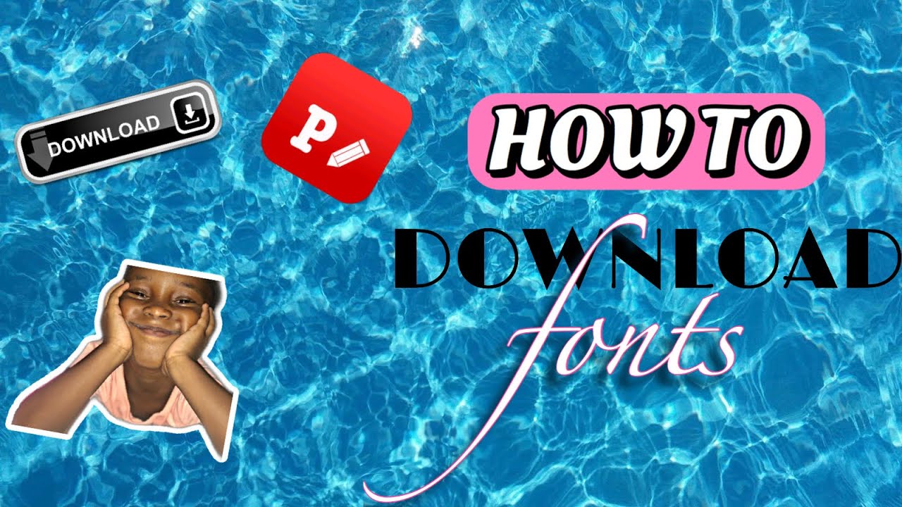 HOW TO INSTALL FONTS ON PHONTO - YouTube