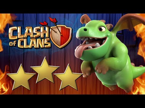 BEST CLASH OF CLANS TROOP! Baby Dragon Builder Base Attacks - CoC Event ...