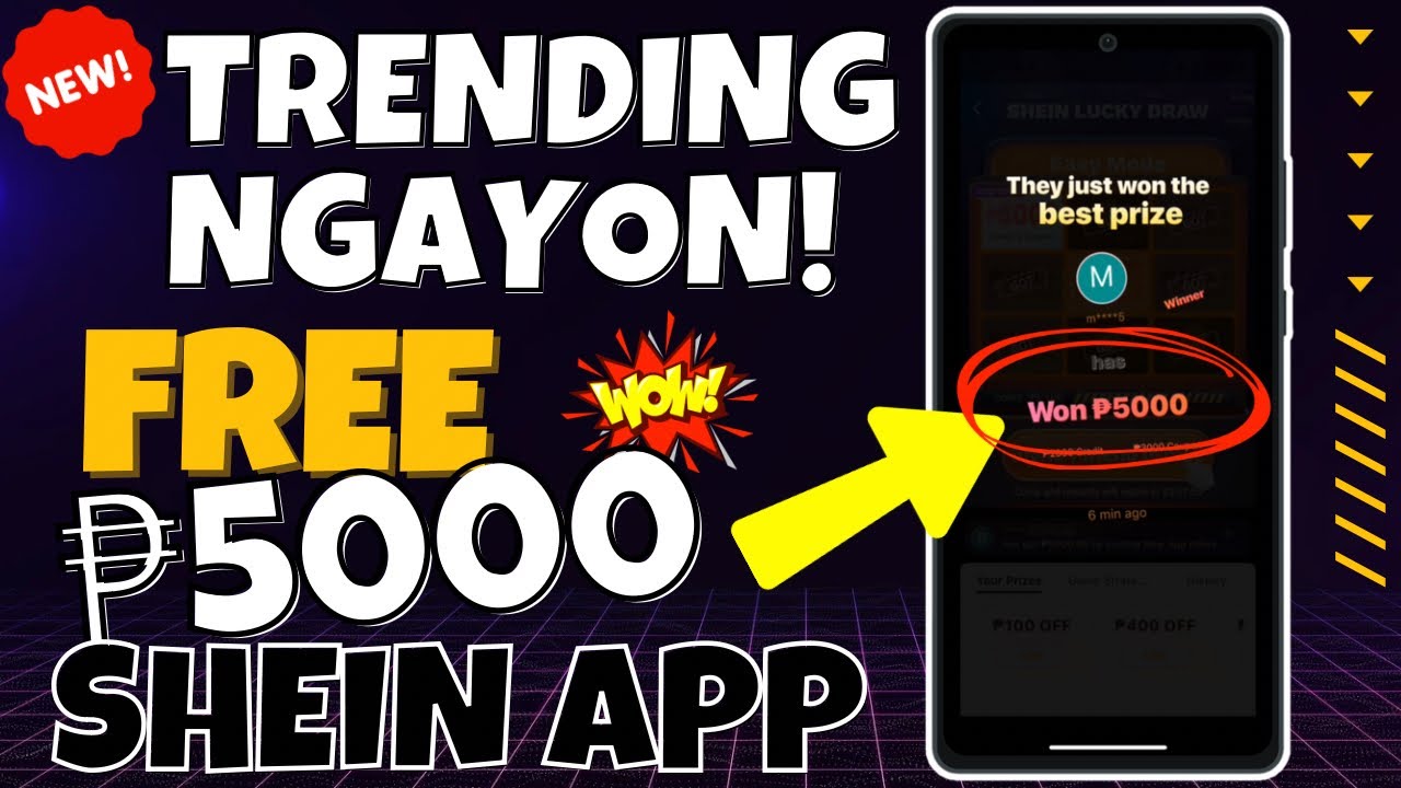 FREE ₱5000 SA SHEIN APP | LIBRE LANG | LIMITED TIME ONLY KAYA GRAB NIYO ...