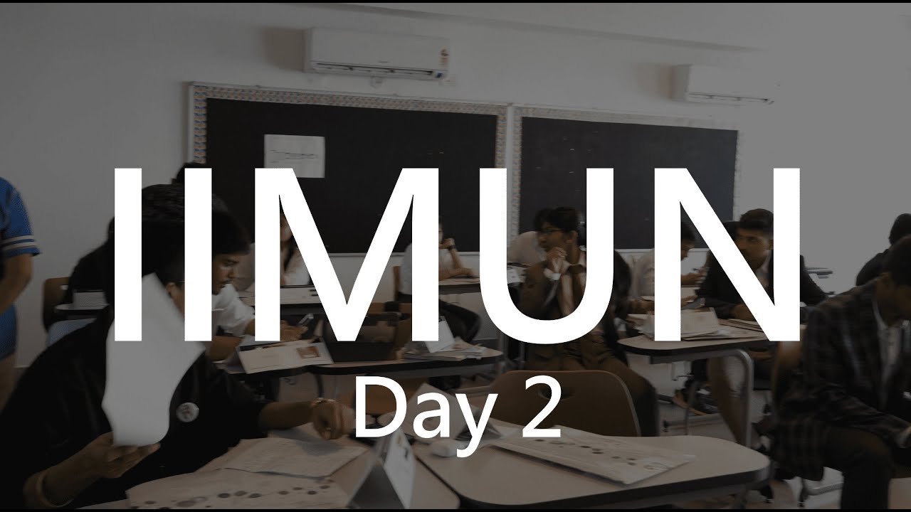 IIMUN Lucknow 2024 Day 2 - YouTube