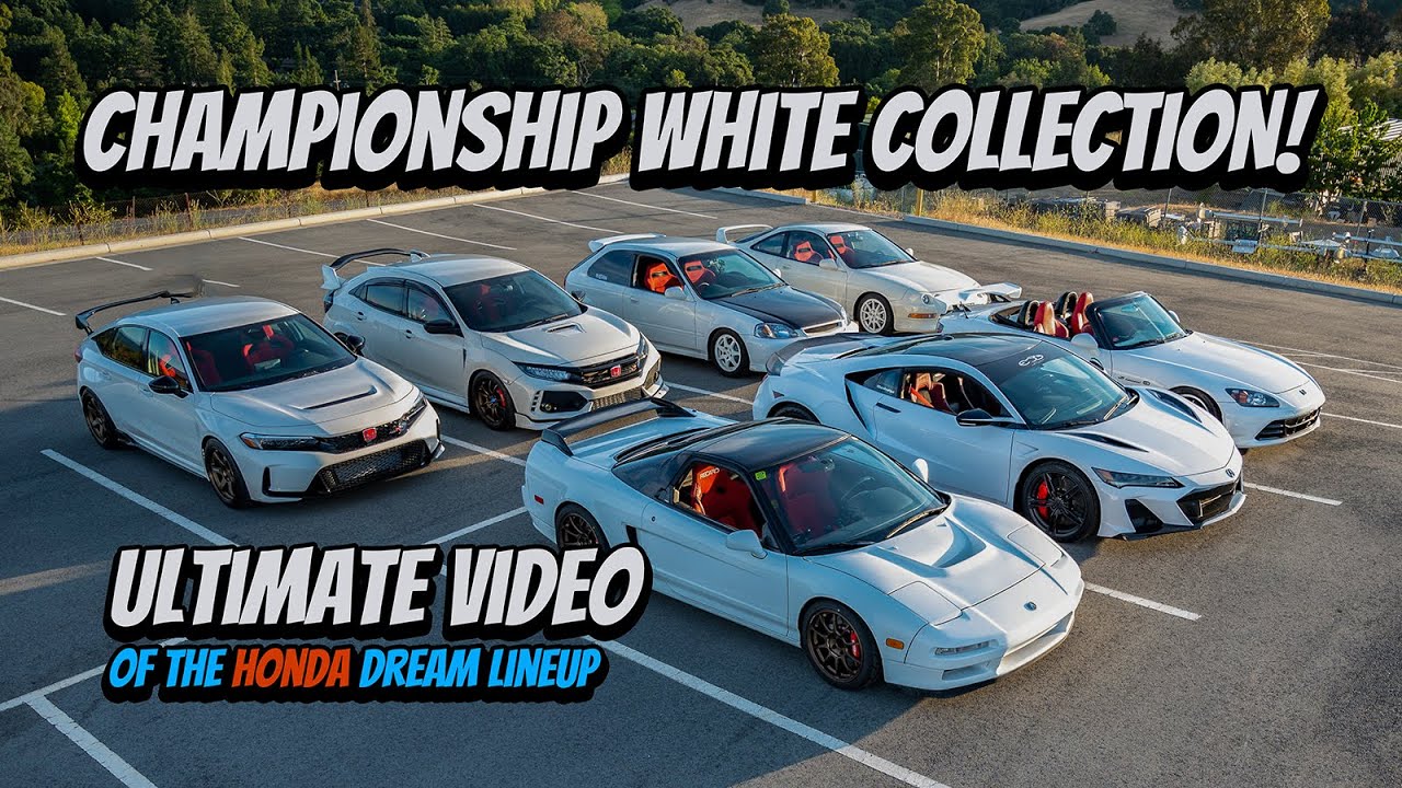 Championship White COLLECTION! How we shot footage of the dream lineup ...