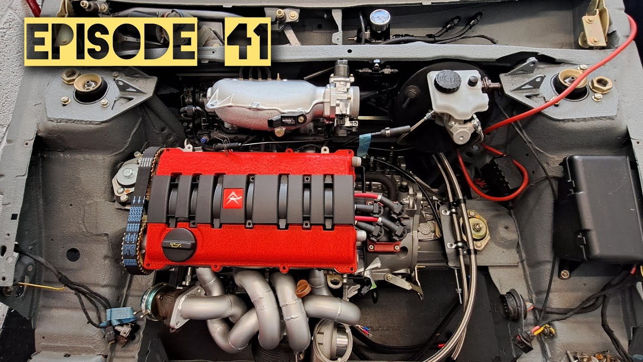 Project 5AXO Ep41 - Citroen Saxo VTS Turbo - Engine installation - YouTube