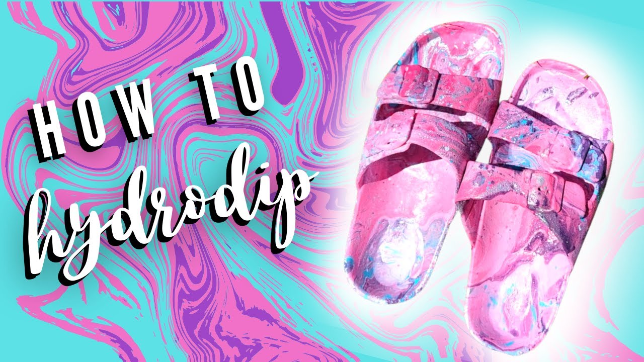 How to Hydro Dip Shoes / The Art of Hydro Dipping / Cool Hydro Dipped ...