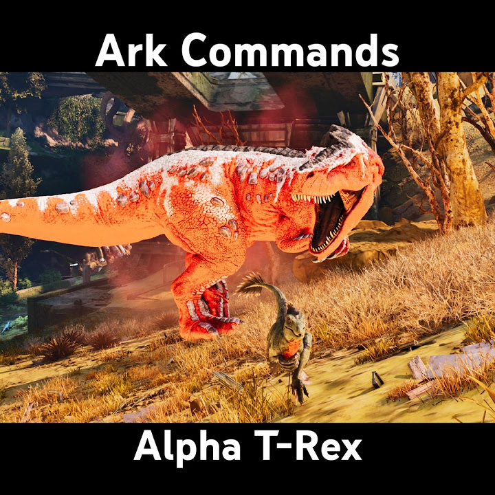 Alpha T-Rex console command for Ark Survival Ascended - YouTube