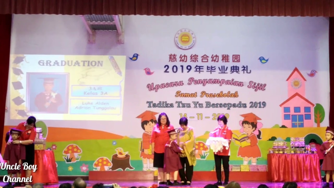 3A Graduation | Tadika Tzu Yu Bersepadu 2019 - YouTube