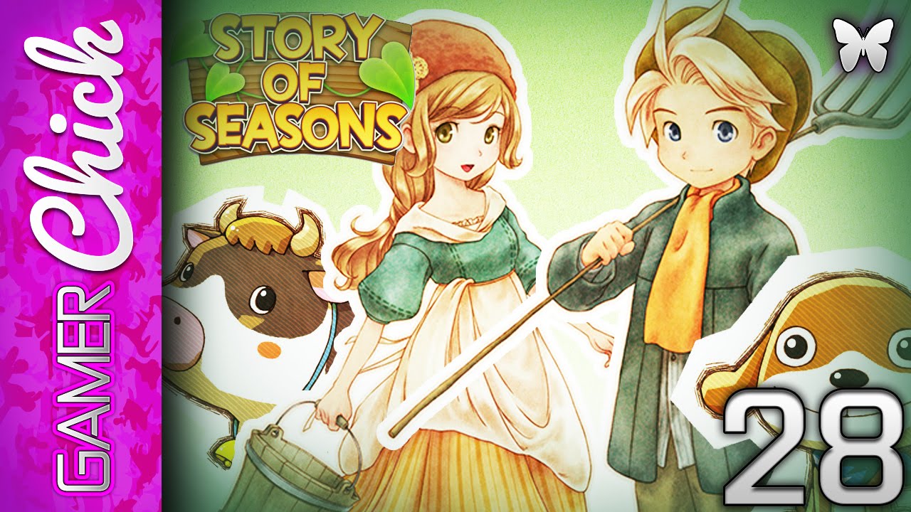 Story of Seasons - Gameplay/Walkthrough [Part 28 Raeger Purple Flower ...