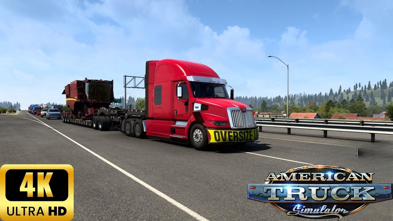 American Truck Simulator | Logitech G29 Wheel Gameplay | ATS | Best ...