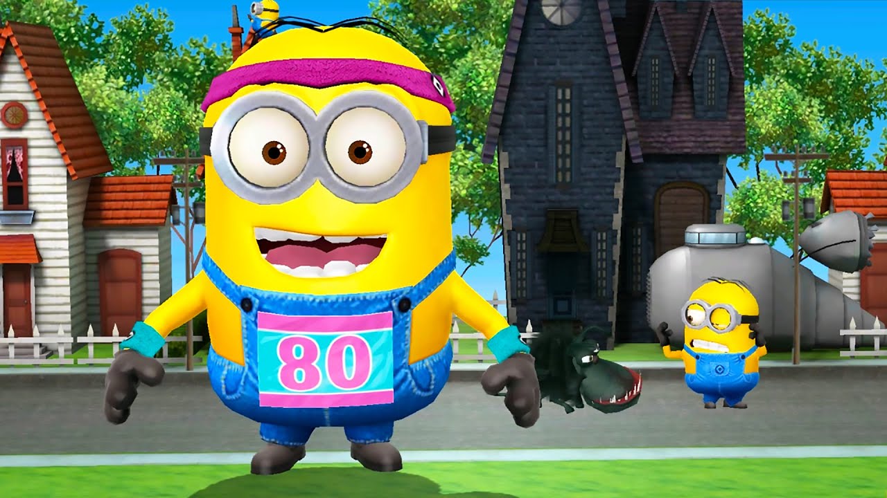 Jogger minion and Avoid collecting bananas Mission. Despicable me Old ...