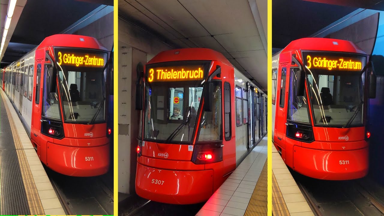 U-Bahn Station: I ride the new Subway number 3 live - YouTube