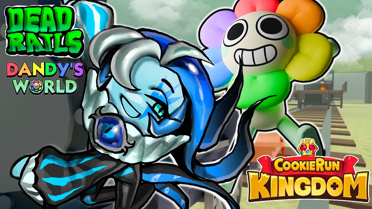 Shadow milk cookie X DANDY’S WORLD in Dead Rails?! [ANIMATION] COOKIE ...