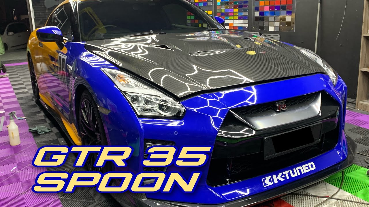 GTR 35 SPOON FUHH MANTAP..!! - YouTube