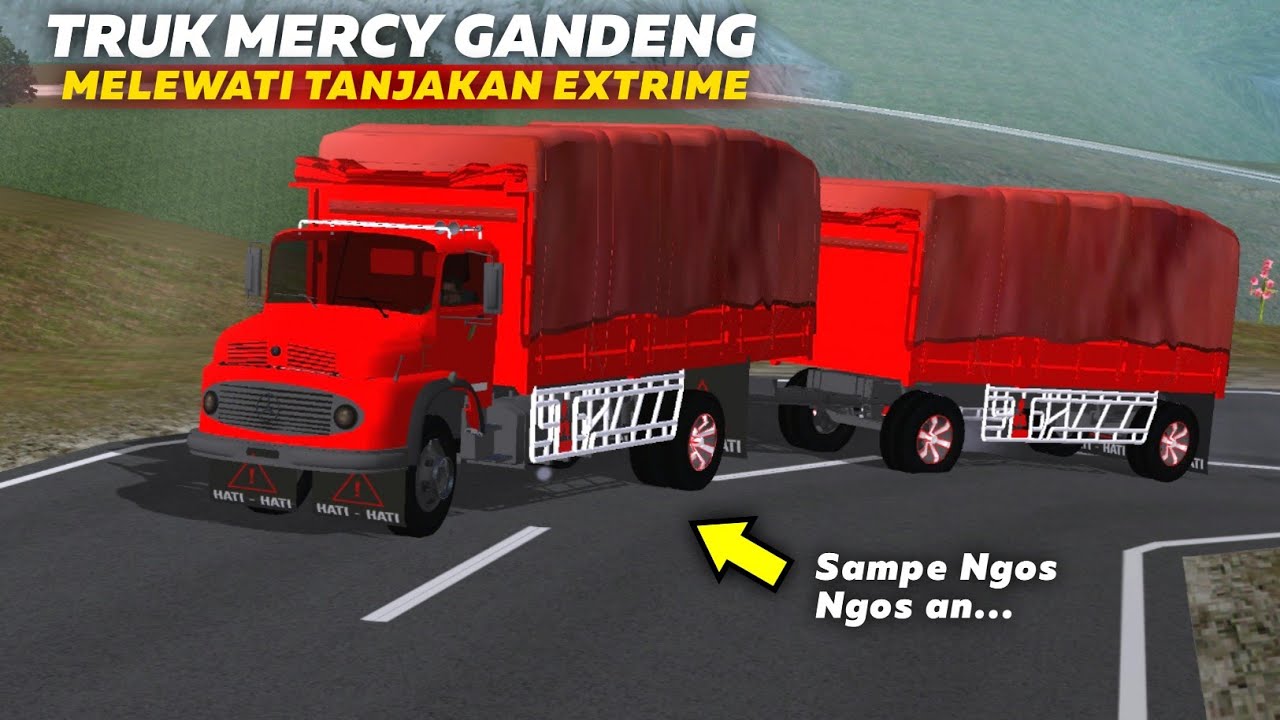 TRUK MERCY BAGONG GANDENG MELEWATI TANJAKAN EXTRIME ‼️ - GTA SA MOD ...