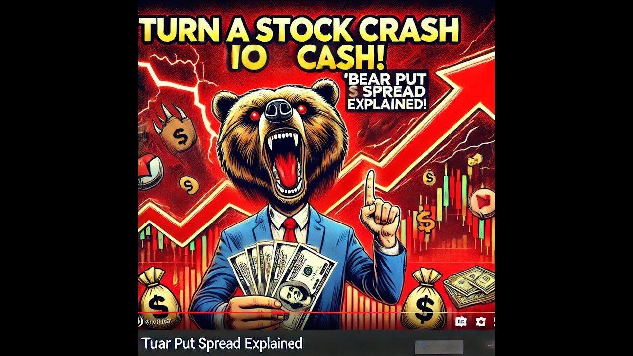 Turn a Market Crash into Cash! Bear Put Spread Secrets - YouTube