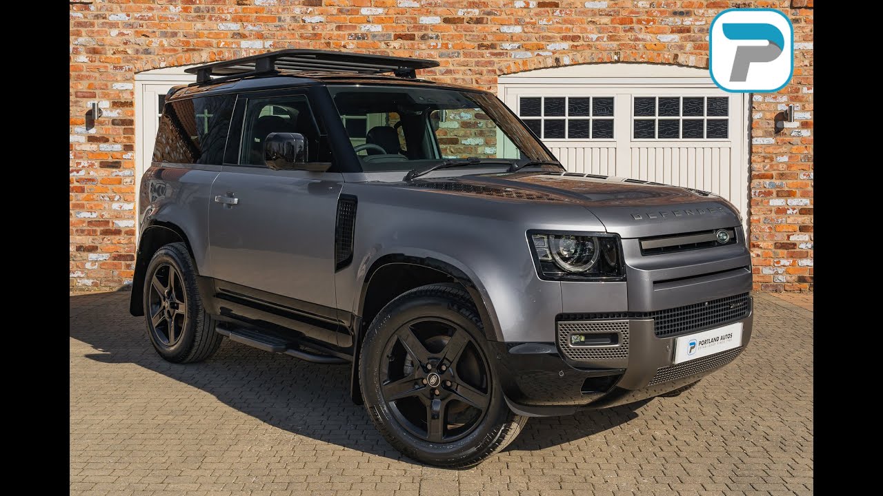 2023/23 LAND ROVER DEFENDER 90 X DYNAMIC SE IN EIGER GREY METALLIC WITH ...