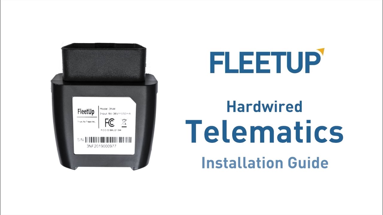 [FleetUp Telematics Installation] Hardwired Installation Guide - YouTube