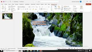 River Flow Theme Morph Animated Slide | PowerPoint Crea... | Doovi