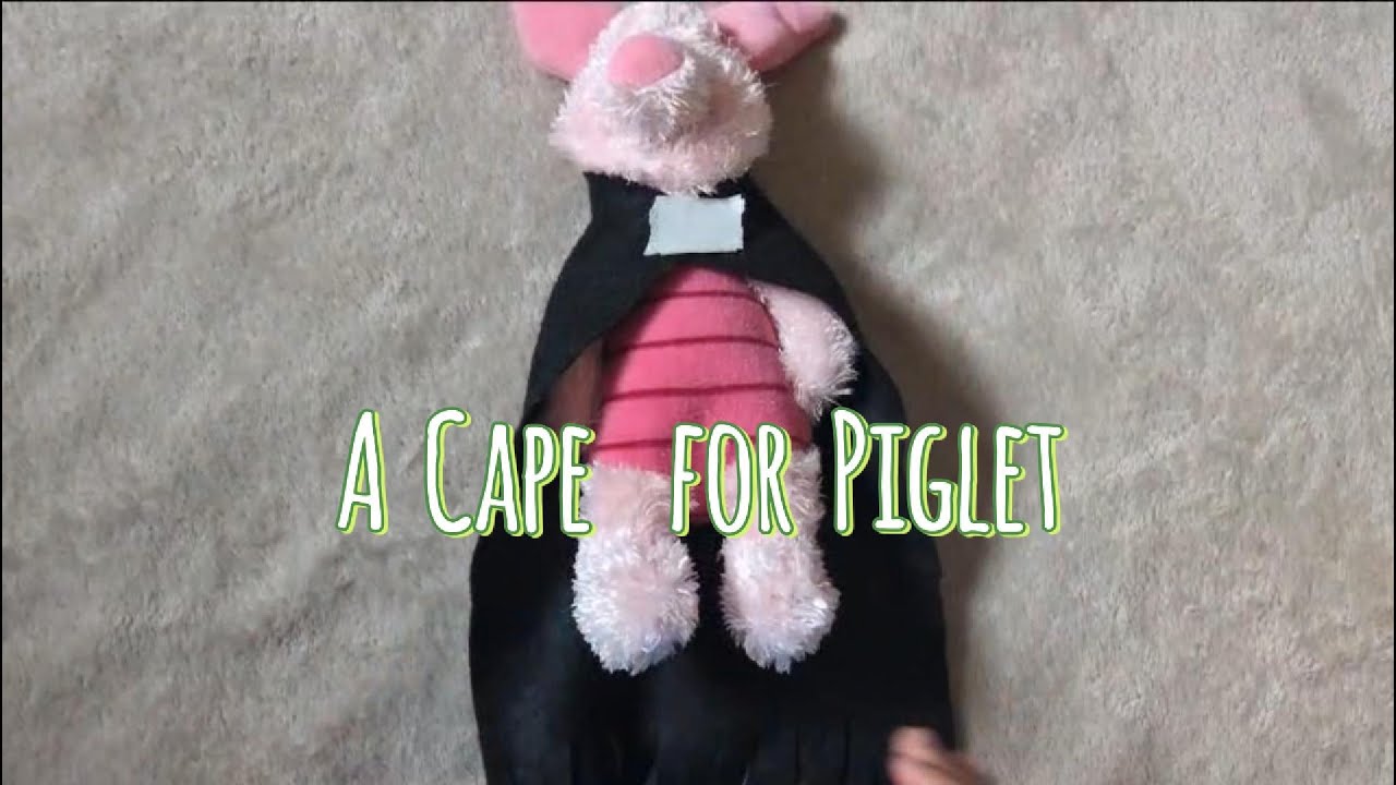 Easy cape for your Toy in 2 Minutes - YouTube