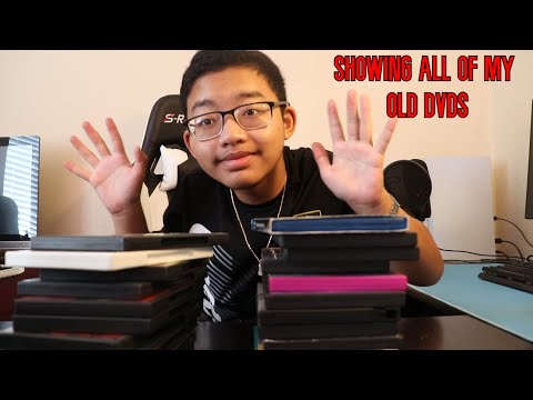 Showing All Of My Old DVDS - YouTube