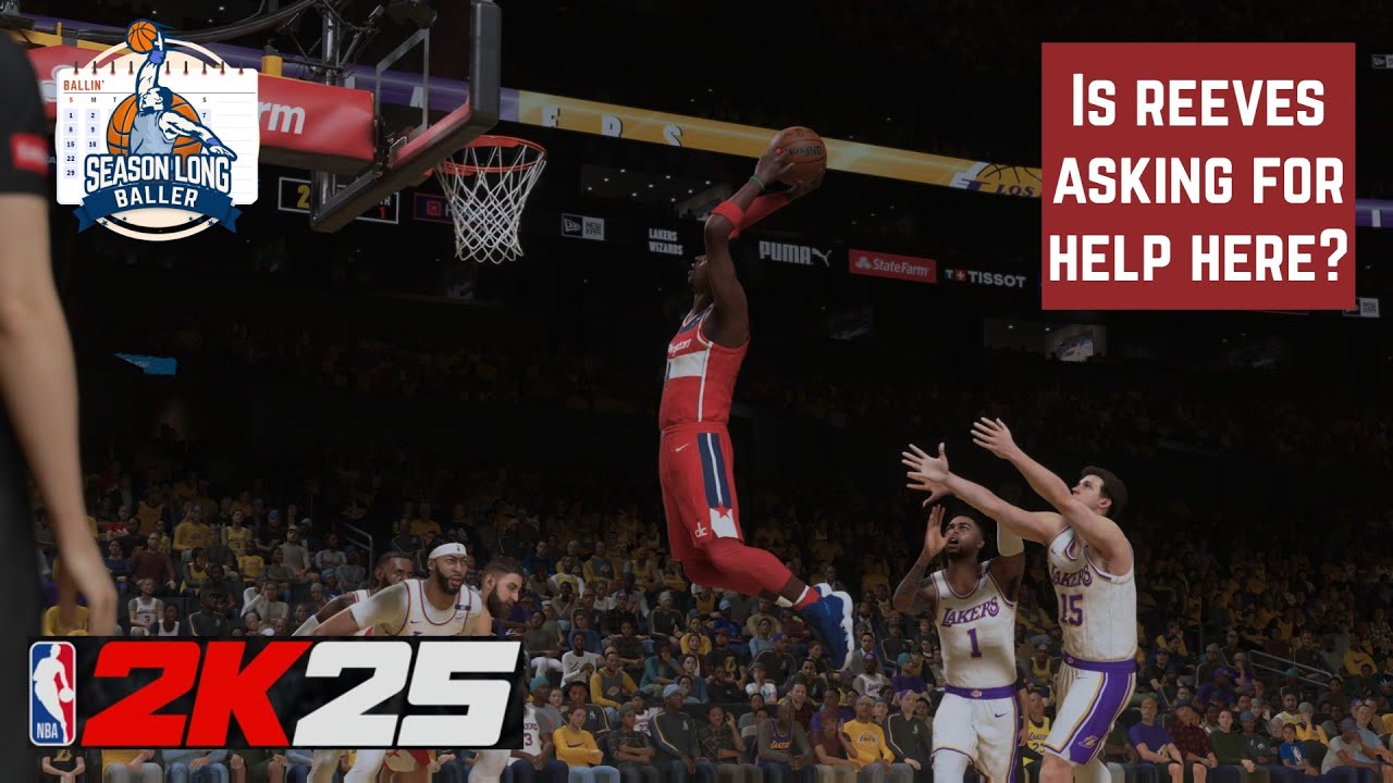 S3, Game 43 - NBA 2K25: Visiting LA to Take On LBJ & AD! - YouTube