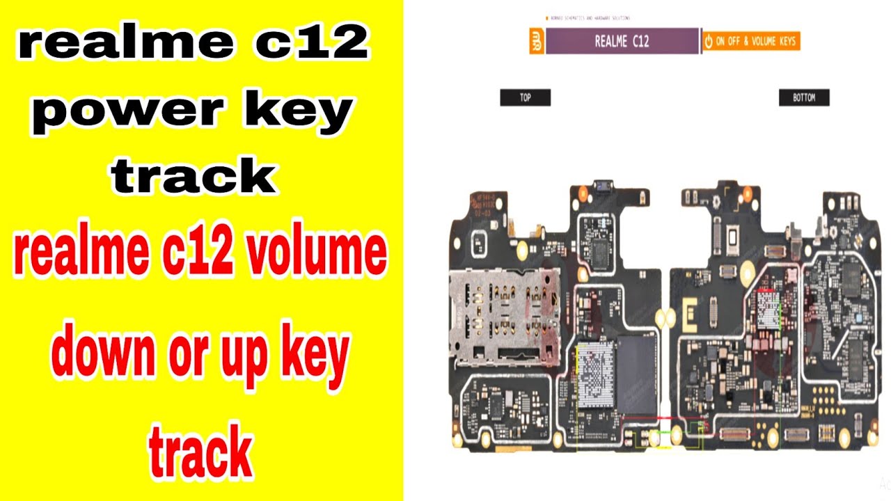 realme c12 power key track// volume up down key weys - YouTube