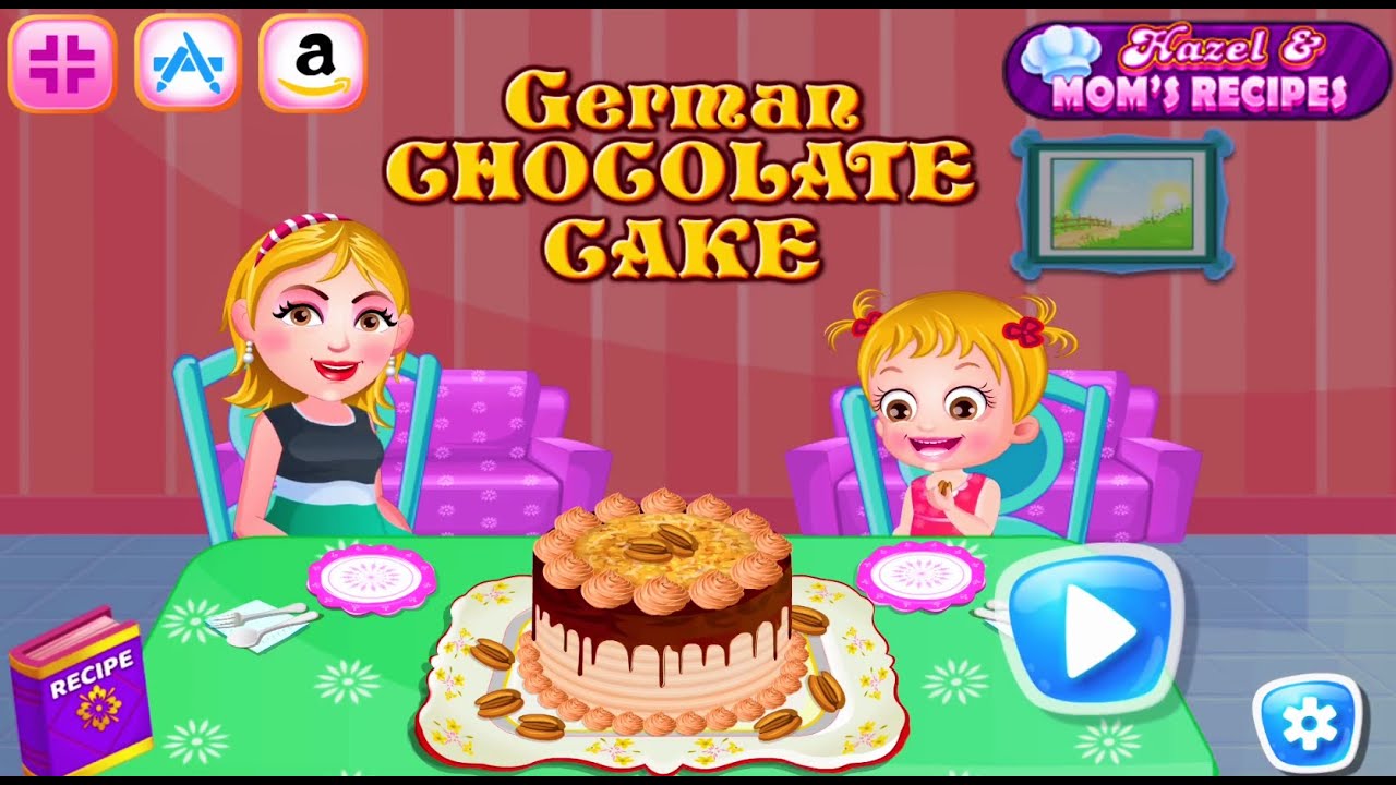 Baby Hazel German Chocolate Cake #461 - YouTube