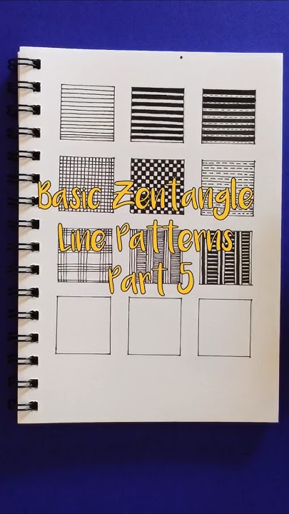 For absolute beginners| Part 5 #zentanglepatterns #zentangle #doozarts ...