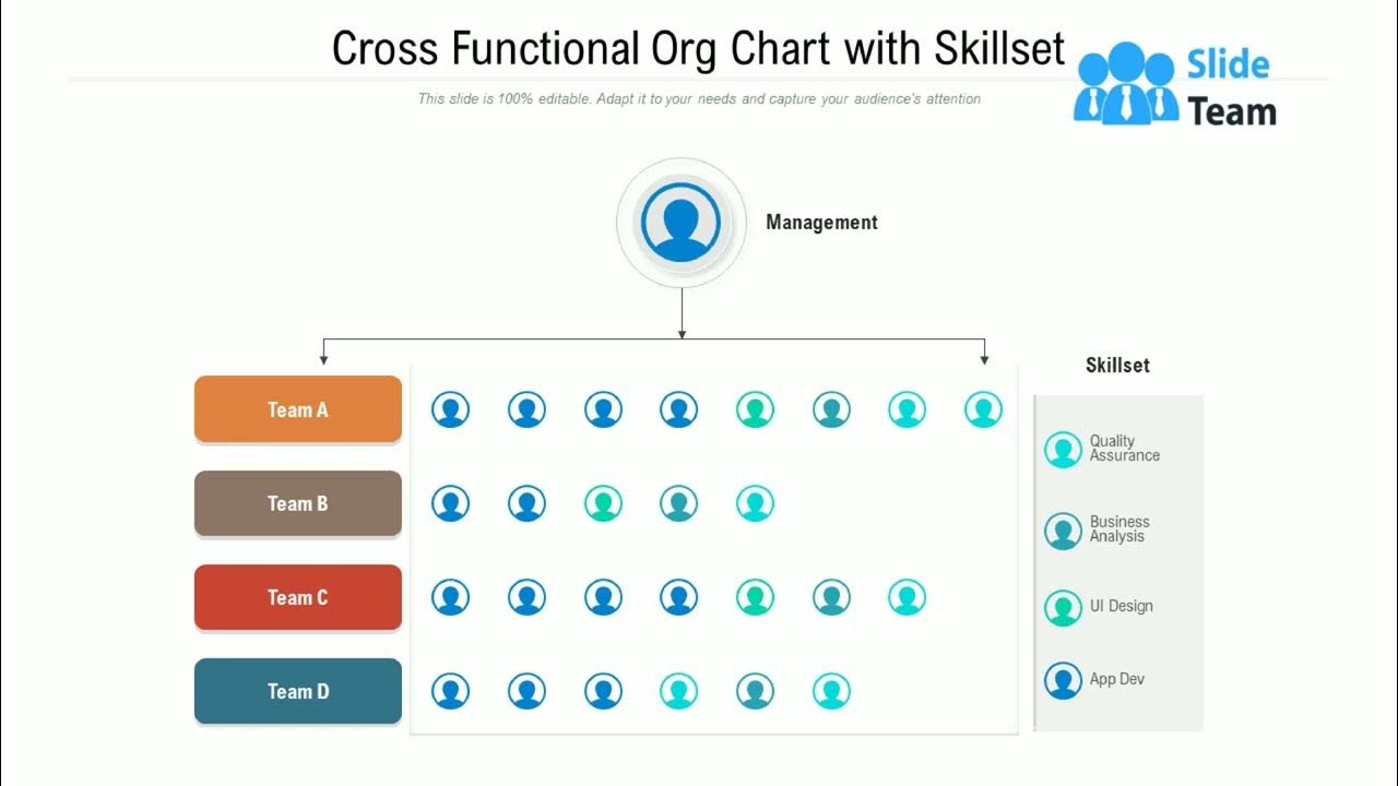 Cross Functional Org Chart With Skillset - YouTube