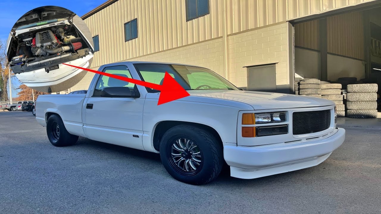 He snuck a FORD POWERED Silverado into the Super Chevy Show! lol - YouTube