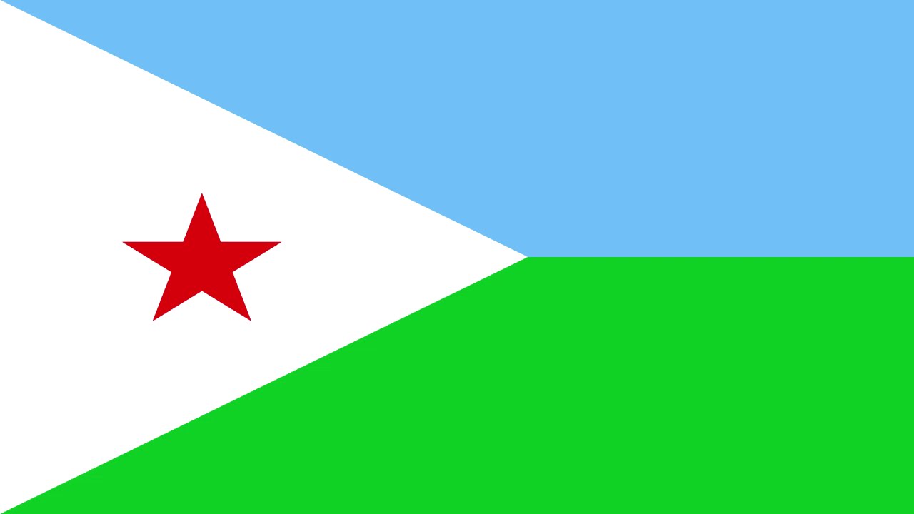 Evolución de la Bandera de Yibuti - Evolution of the Flag of Djibouti ...