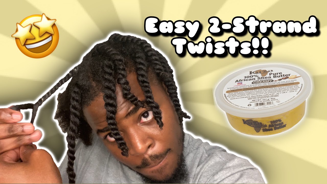 The EASIEST 2-Strand Twists!! (Intense Moisture😎) - YouTube