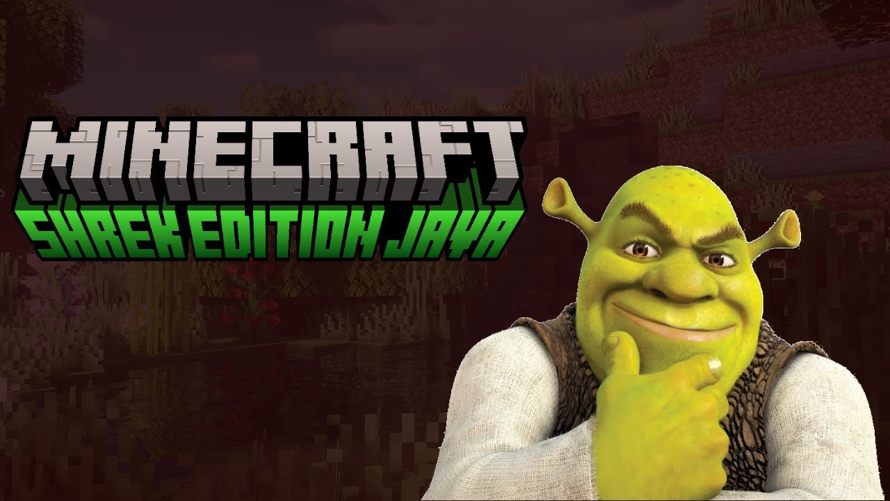 Minecraft Shrek pack On Java Edition! - YouTube