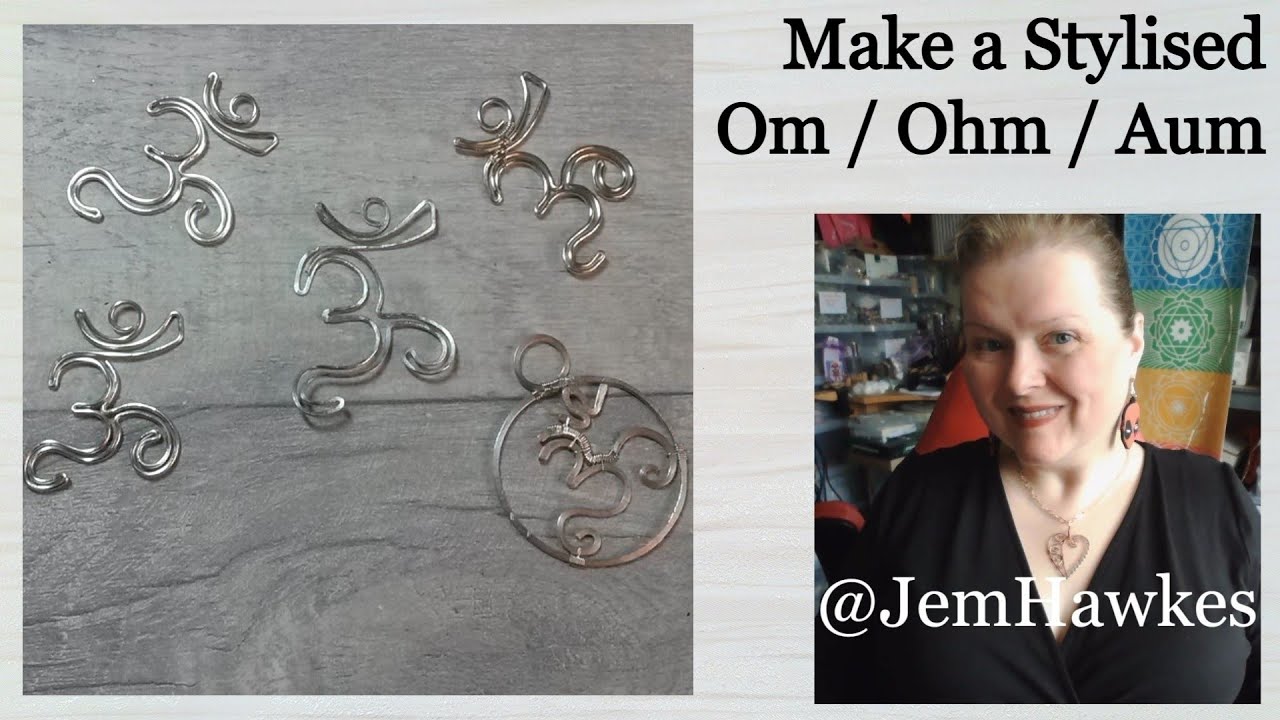 Simple Stylised Ohm Symbol Tutorial in Wire by Jem Hawkes (Om, Aum ...