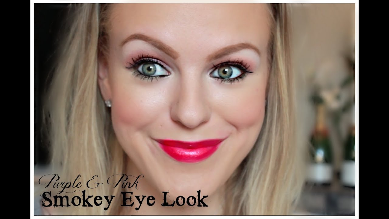 Purple & Pink ♡ Make-up Tutorial - YouTube