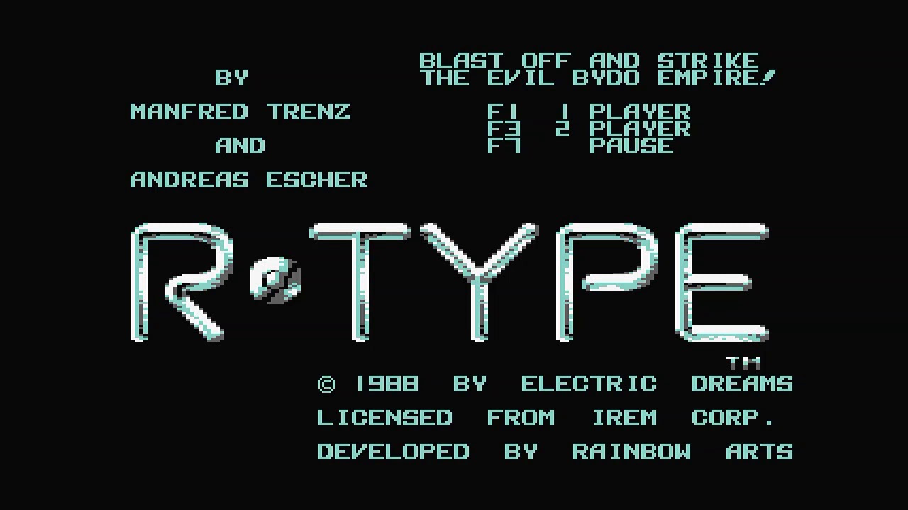 Let's Play Retro: C64 - R-Type (HD, deutsche Kommentare) - YouTube