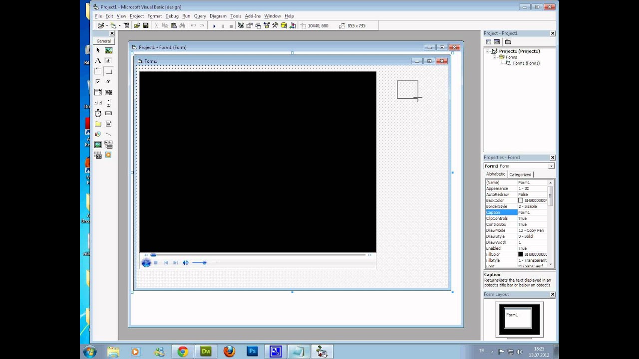 Visual Basicte tv yapımı - YouTube